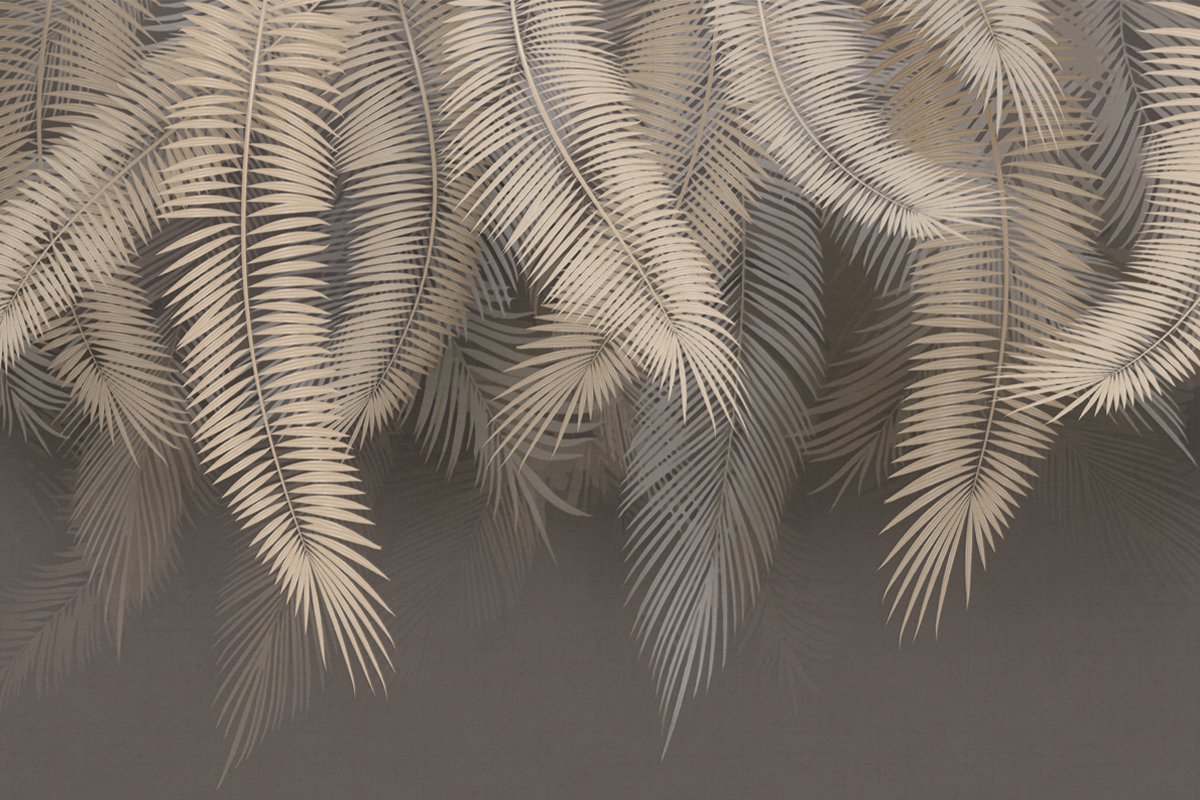 Фотообои ONPRINT Leaf brown купить в Челябинске по низкой цене с ...